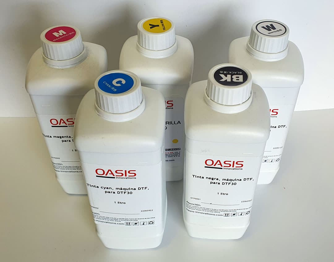Oasis DTF Inks | Guillén Comunicación Visual